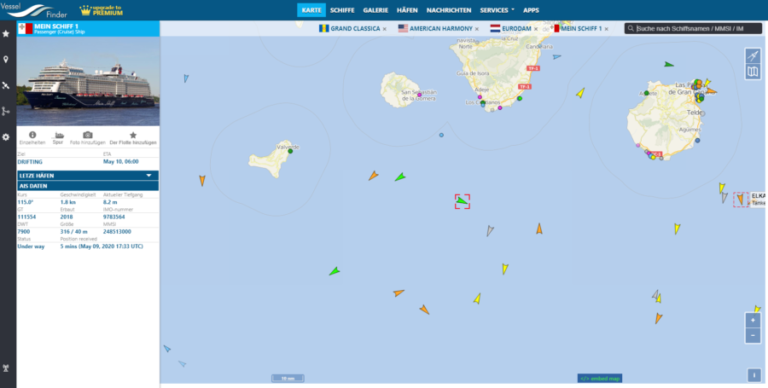VesselFinder | Worldwide Ship Tracking In Real-time